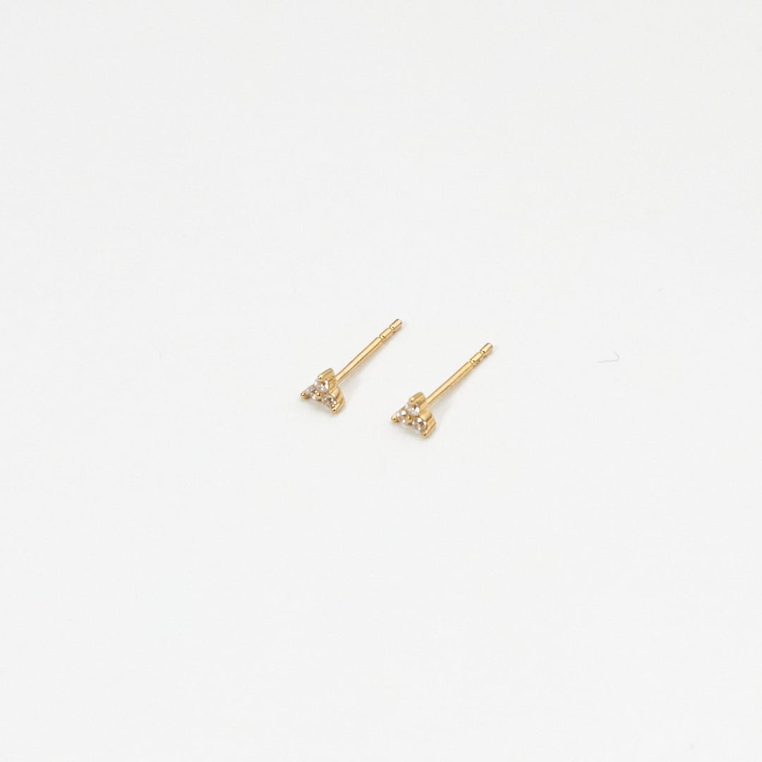 ZOE GOLD EARRINGS - Halel